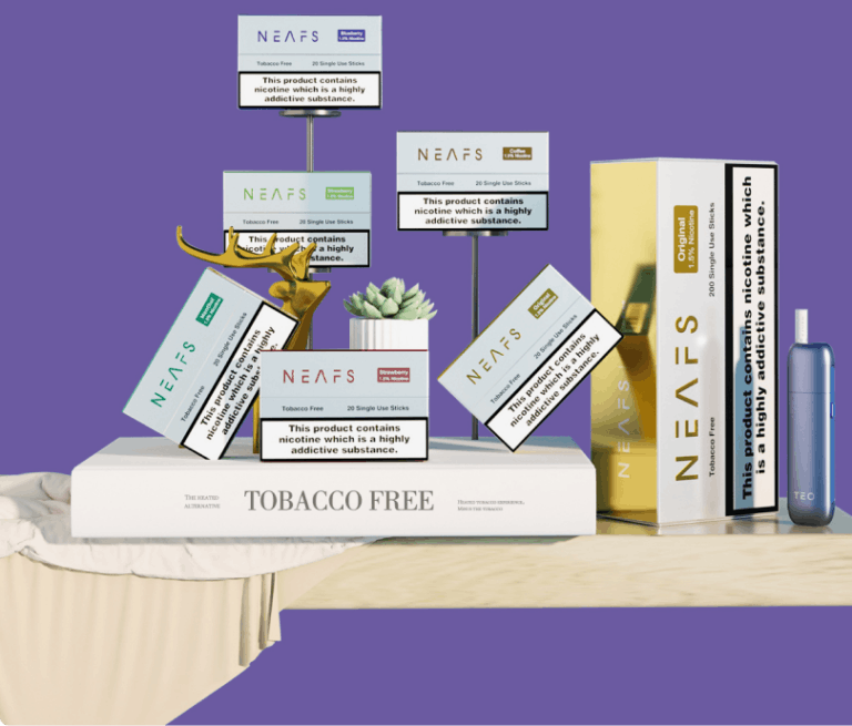 NEAFS - Heated Tobacco Alternative - Heated Cigarette Sticks